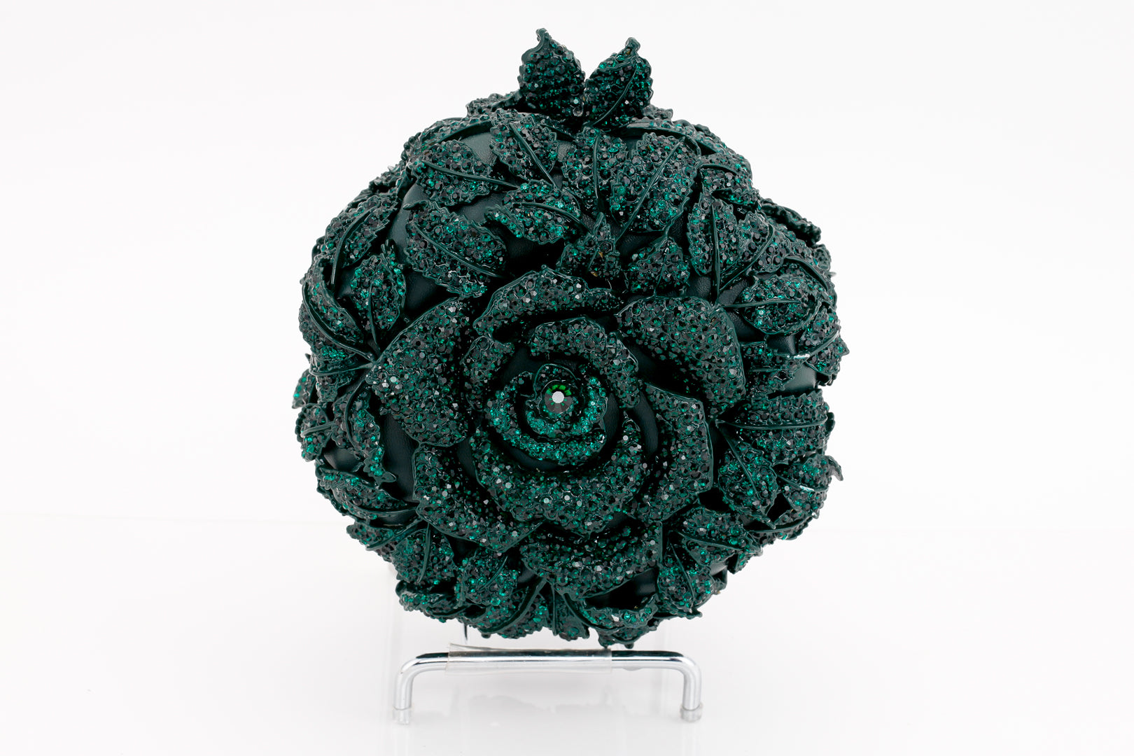 Emerald Rose Evening Bag – Baroni